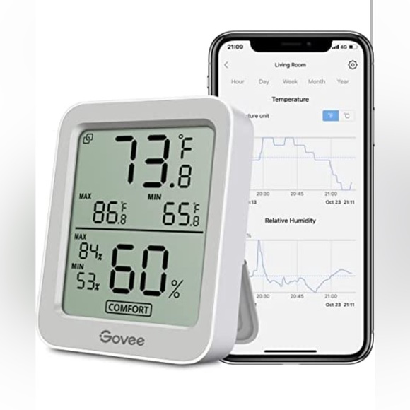 Other | Govee Hygrometer Thermometer H575 Bluetooth Indoor Room ...